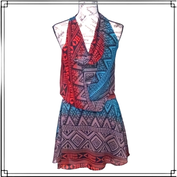 Myth NYC | Dresses | Myth Nyc Southweastern Cowl Neck Mini Dress Size ...